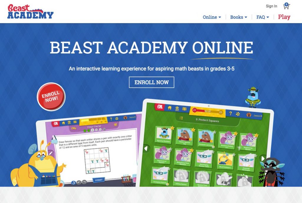 Beast Academy Online - All Digital School