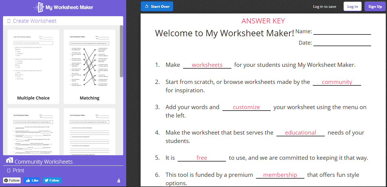 Top apps to help you create substitute teaching worksheets